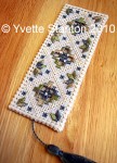 Hardanger bookmark finishing technique « White Threads